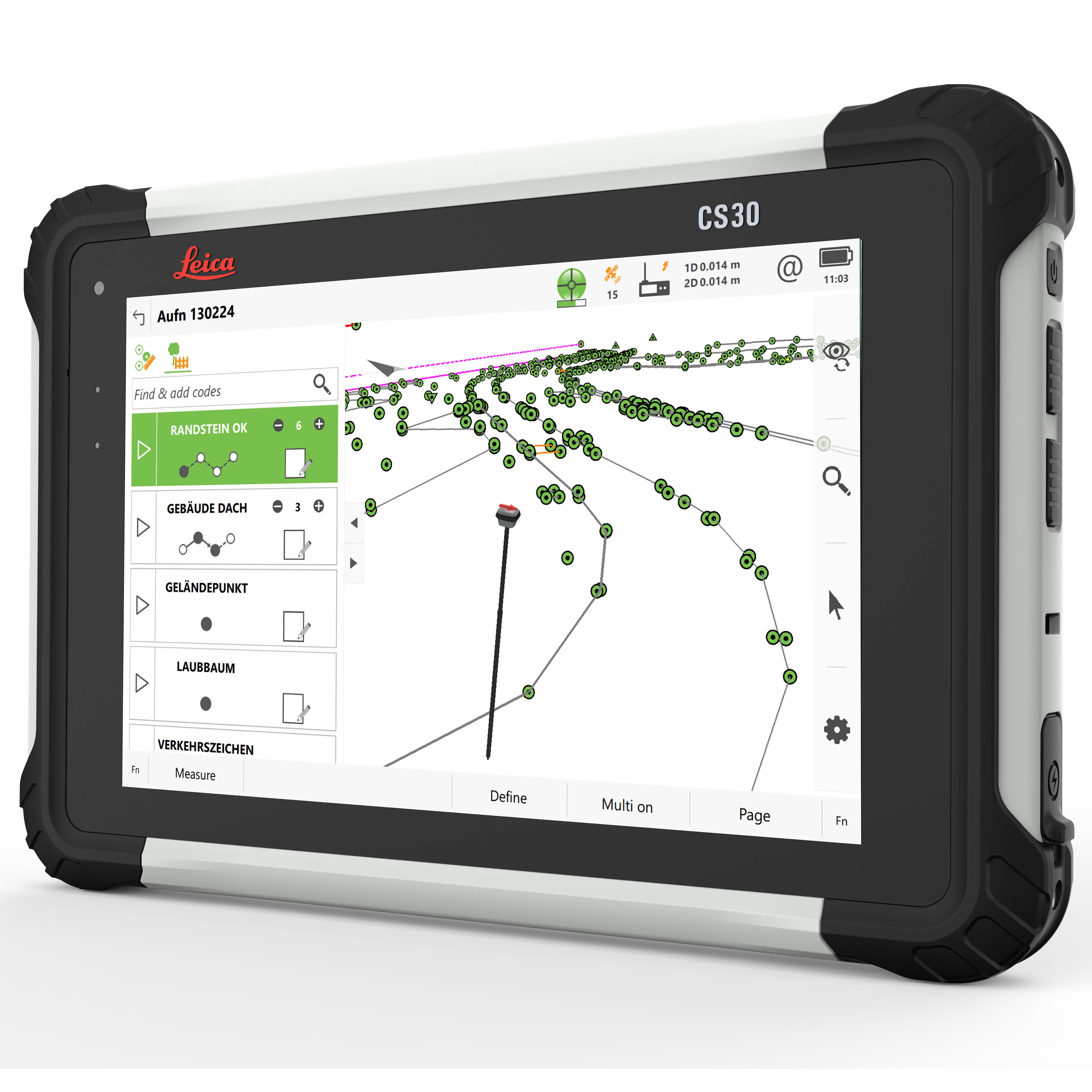 Leica CS30 LTE LRBT Windows 7" Tablet LG926415 | C.R.Kennedy Geospatial ...